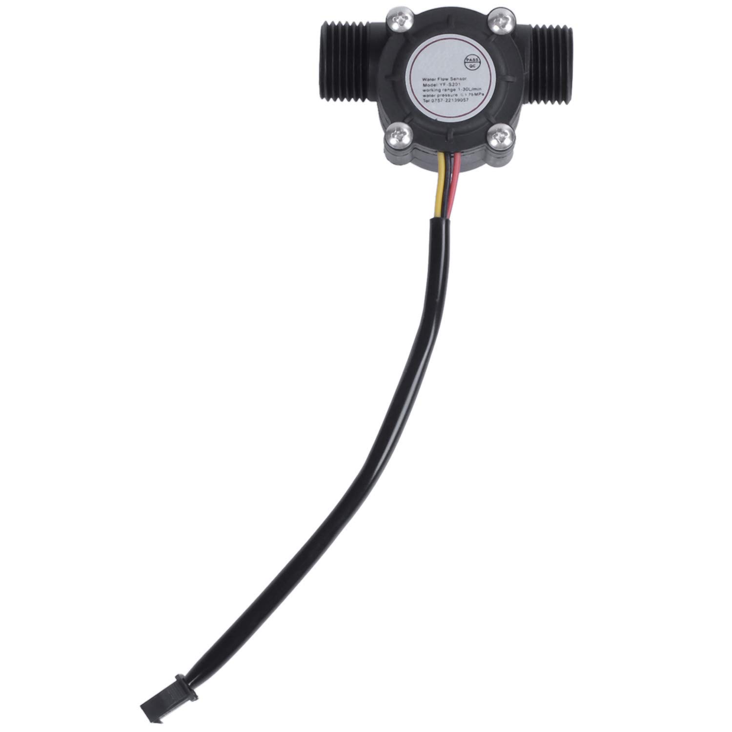 Buy TOOGOO(R) YF-S201 1-30L/min Water Flow Hall Counter / Sensor Water ...