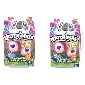 Amazon.com: Hatchimals CollEGGtibles Season 2 - 4 pack + Bonus Bundle ...