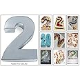 Amazon.com: Small Number Two 2 Wedding Birthday Anniversary Cake Baking ...