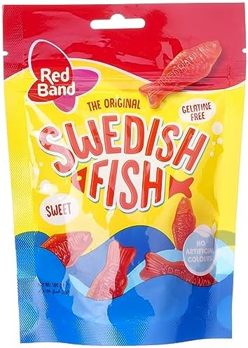 Red Band Swedish Fish Candy, 100 g price in Saudi Arabia | Amazon Saudi ...