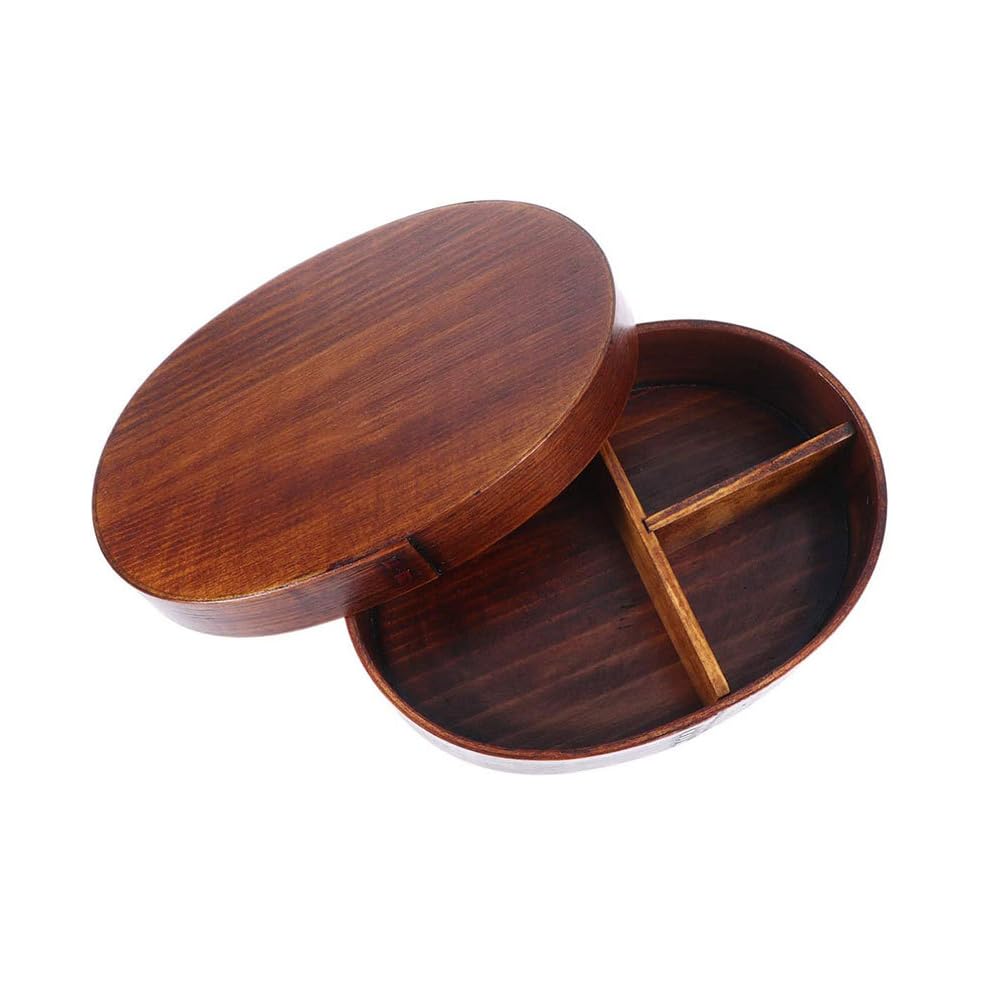 **MISSING DIVIDERS** Miraclekoo Wooden Lunch Box for Kids/Adult ...