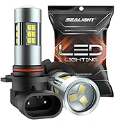 Amazon.com: SEALIGHT H11 H16 H8 LED Fog Lights Bulbs, 6000K Xenon White Fog Lamps, Strong Light ...