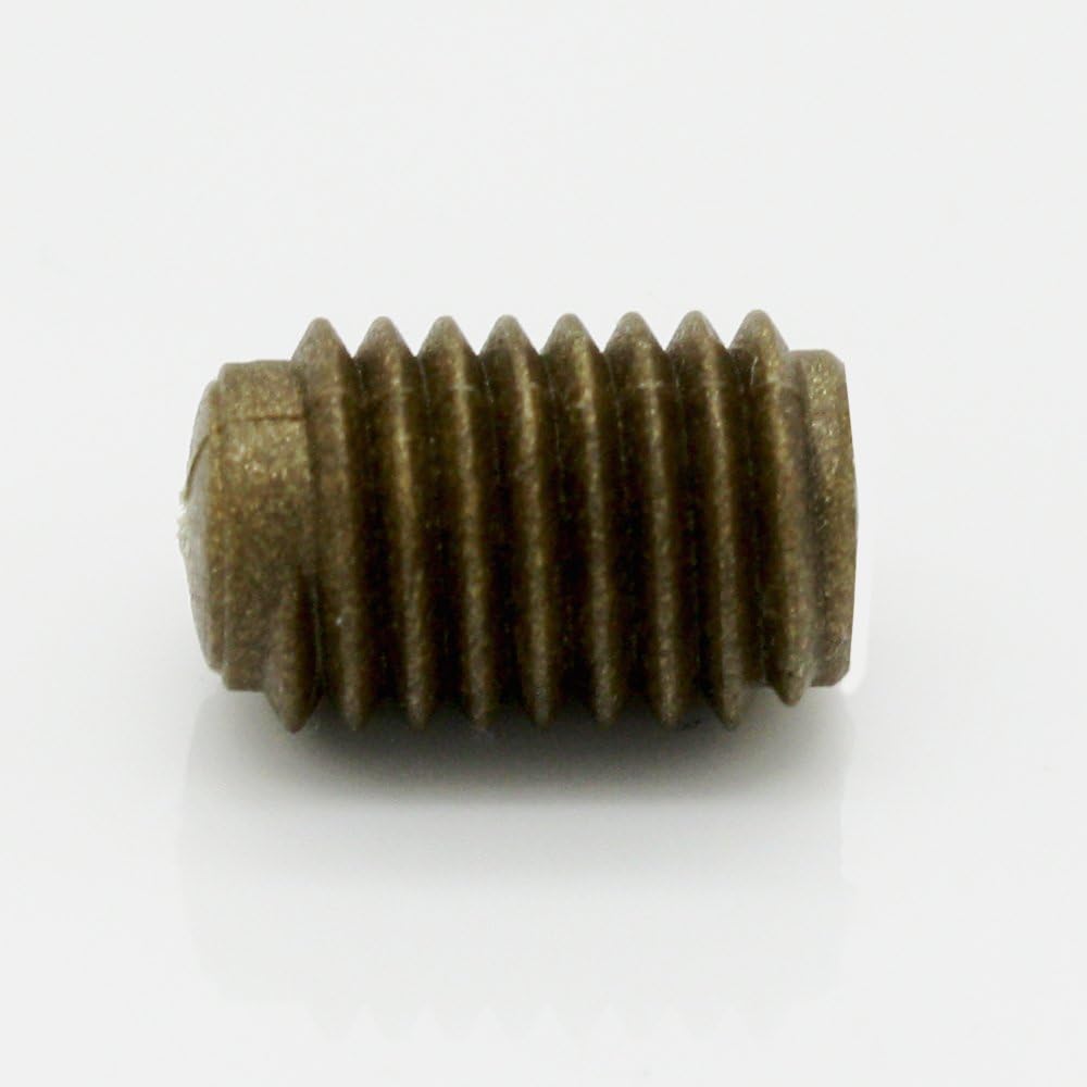 Plastic grub screw, M7 x 1, black / white / gold, 3 of each, length 10 ...