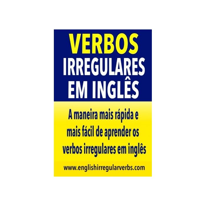 Buy Verbos Irregulares Em Inglés A Maneira Mais Rápida E Mais Fácil De