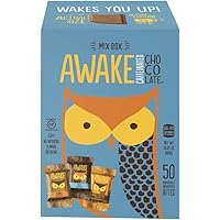 Amazon.com : AWAKE Caffeinated Chocolate Energy Bites, Variety Pack ...
