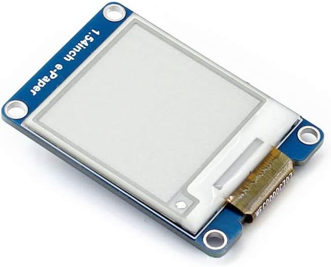 1.54inch E-paper Display Module 200×200 Resolution 3.3V/5V Two-Color E ...