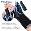 Velpeau Wrist Brace with Thumb Spica Splint for De Quervain's ...