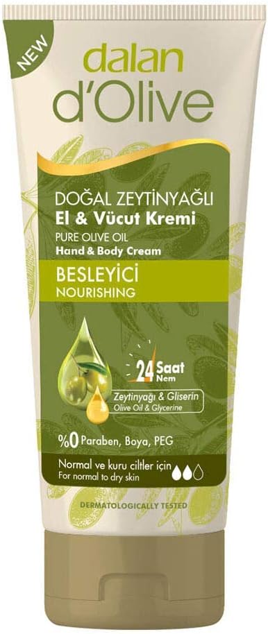 Dalan D"olive Moisturizing Hand& Body Cream 250 ml (8.4 oz) by Dalan ...