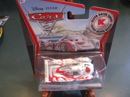 Buy Disney / Pixar CARS 2 Movie 1:55 Scale Die Cast Car Silver Racer ...