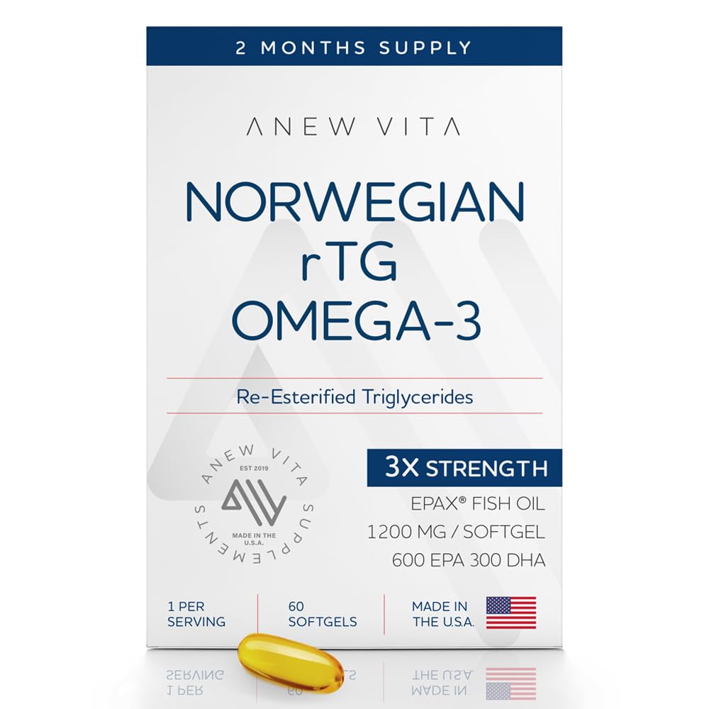Mua Norwegian rTG Omega 3 Fish Oil for Brain & Heart Boost ...