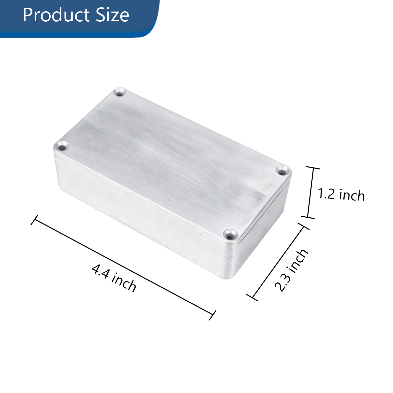 Mua GuiPQS 1590B Guitar Pedal Enclosure aluminum box stomp box pedal ...