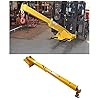 INTBUYING 4400LB/2T Adjustable Forklift Jib Boom Crane, Mobile Crane ...