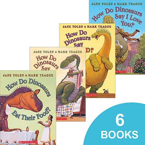 How Do Dinosaurs 6-Book Set: How Do Dinosaurs Say I'm Mad? How Do ...