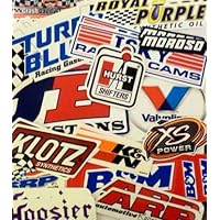 Amazon.com: Racing Decal Sticker 26 Piece Assortment Pack in Pairs ...