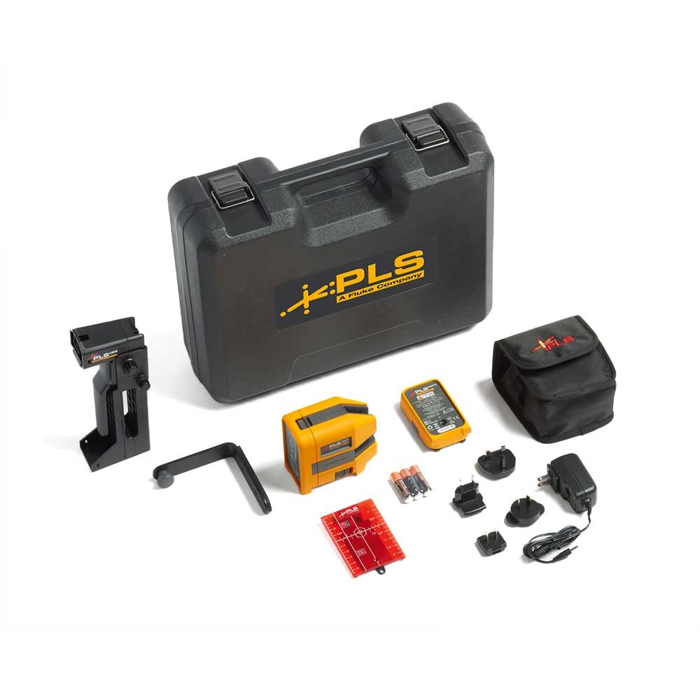 Pacific Laser Systems 180R RBP KIT, Cross Line Red Laser Kit with ...