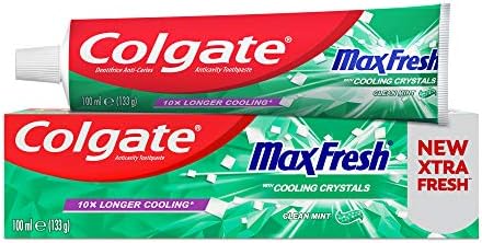 Colgate Fluoride Toothpaste Max Fresh Clean Mint 100ml price in Saudi ...