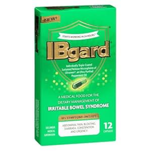 Amazon.com: IBgard for Irritable Bowel Syndrome (IBS) Relief Bloating ...