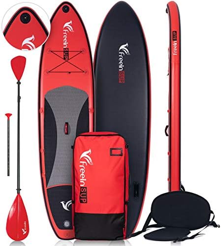 Freein Stand Up Paddle Board Inflatable SUP 10'/10'6 Long with Kayak ...