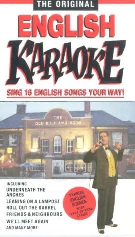The Original English Karaoke [VHS]: Amazon.co.uk: Video