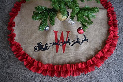 Gorgeous Personalized Christmas Tree Skirts Add Christmas Spirit ...