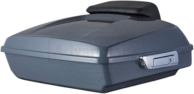 Gunship Gray Pizza Box Razor Tour-Pak Pack Fit for Harley Davidson ...