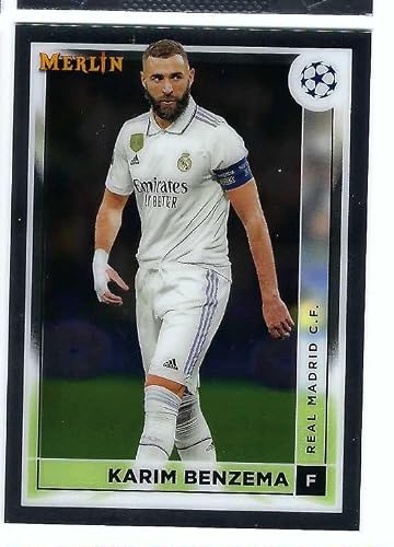 KARIM BENZEMA 2022-23 Topps Merlin UEFA Club Competitions #120 Soccer ...