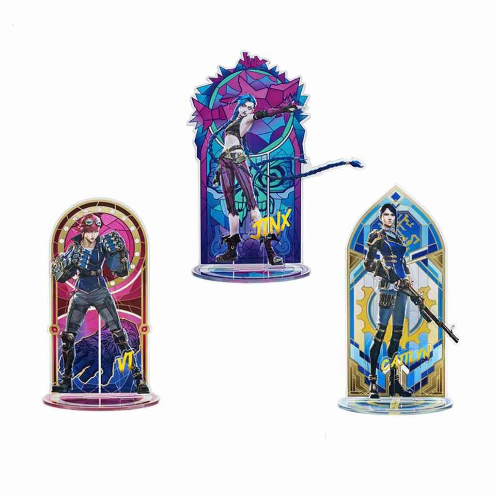 Mua League of Legends Acrylic Stand Arcane Season 2 Jinx Vai Caitlin 6. ...