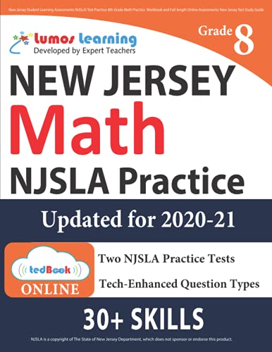 New Jersey Student Learning Assessments (NJSLA) Test Practice: 8th ...