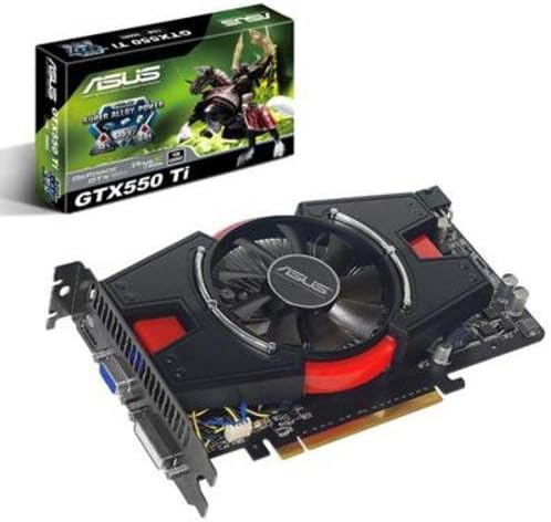 Asus nVIDIA GeForce GTX 550 Ti Graphics Card (1GB , GDDR5, PCI Express ...