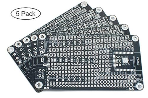 Circuitsetup Solderable Breadboard Pcb And Esp32esp8266 Module Breakout For Iot Prototyping 3