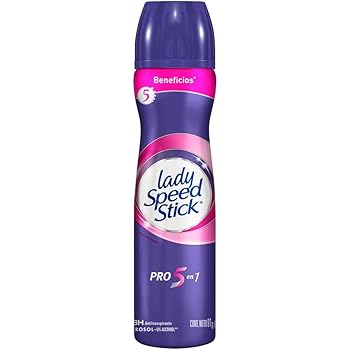 Antitranspirante Lady Speed Stick Pro - 5 en 1 Aerosol 150 ML: Amazon ...
