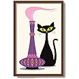Amazon.com: Generic USA Poster Genie In A Bottle Art Print, Cat Mom ...