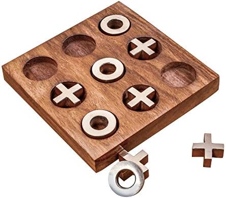 Winlay Tic Tac Toe Board Games 5x5 Noughts and Crosses Board Game XOXO ...
