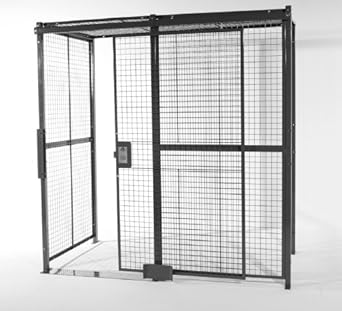 Amazon.com: WireCrafters A1010104WC Welded Wire Mesh 4 Sided Cage with ...