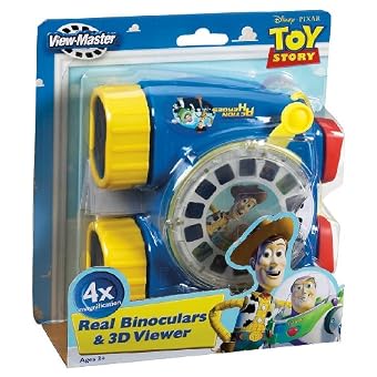 Fisher-Price ViewMaster Disney/Pixar Story Real Binoculars & 3D Viewer ...