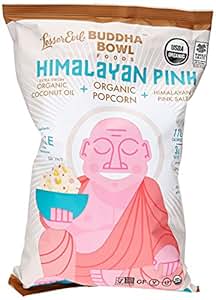 Amazon.com: Lesser Evil Buddha Bowl Himalayan Pink Organic Popcorn, 5 oz