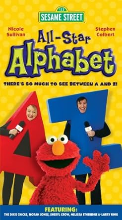 Amazon.com: All Star Alphabet [VHS]: Sesame Street: Movies & TV