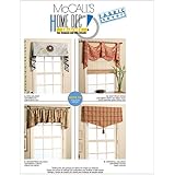Amazon.com: Simplicity Pattern 5696 EASY Can Tops Window Treatments ...