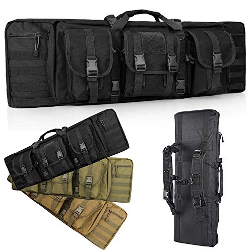 LUXHMOX 36 Inch Double-Rifle-Bag Outdoor Tactical Double Long Rifle ...