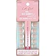 Amazon.com: L.A. Girl Oh So Shiny Nail Tips, Modern French Tip GNT155 ...