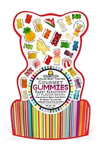 Amazon.com : Happy Yummies Worlds Best Tasting Gourmet Gummies Super ...