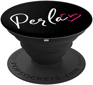 Amazon.com: Perla First Name Pretty Love Calligraphy With Pink Heart