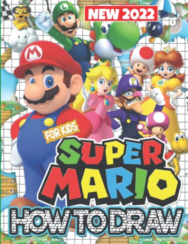 How to Draw Super Marió Characters: Easy Guides With Step-By-Step To ...