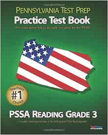 PENNSYLVANIA TEST PREP Practice Test Book PSSA Reading Grade 3: Aligned ...