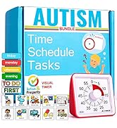 Amazon.com: Autism & Prosperity Kids Time Schedule Tasks Autistic ...