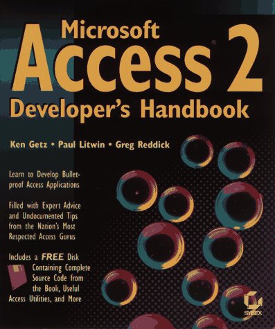 Microsoft Access 2 Developer's Handbook: 9780782113273: Computer ...