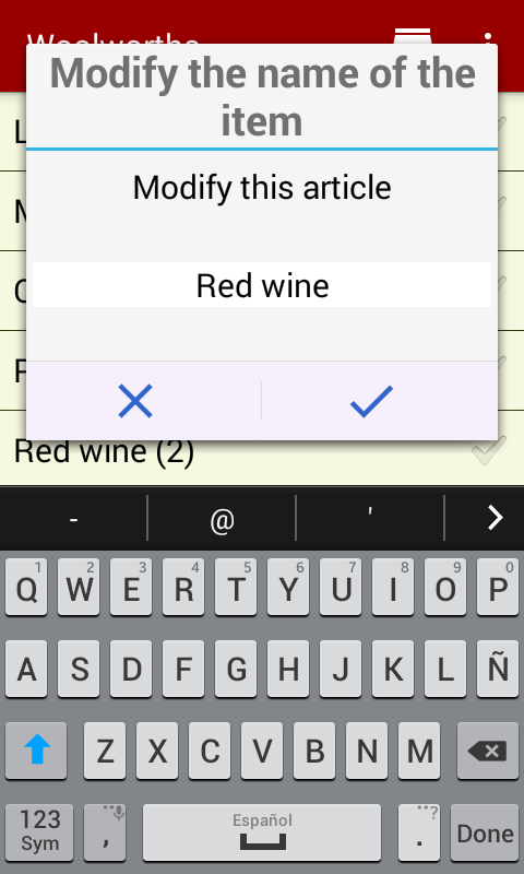 Grocery List:Amazon.com:Appstore for Android
