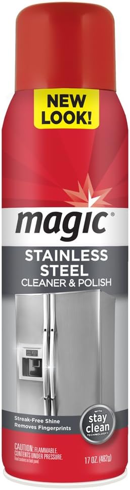 Magic Stainless Steel Cleaner Aerosol, 17 oz: Amazon.co.uk: Health ...