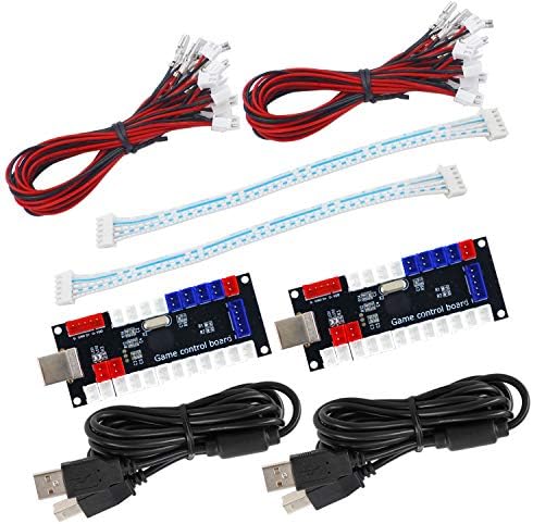 سعر SJ@JX Arcade Game Controller USB Encoder Zero Delay 2 Player to Joystick Button for PC MAME ...