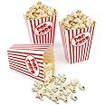 Amazon.com: Zahaat 25 Mini Popcorn Boxes 5.5 Inches Tall Red and White ...